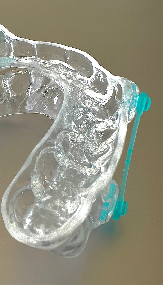 Sleep Apnea Sleep Appliance, Clear Retainer, Includes Connectors $65 v ...